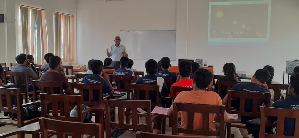 Dr. Tilak Siyambalabitiya visited Faculty of Technology – Faculty of ...